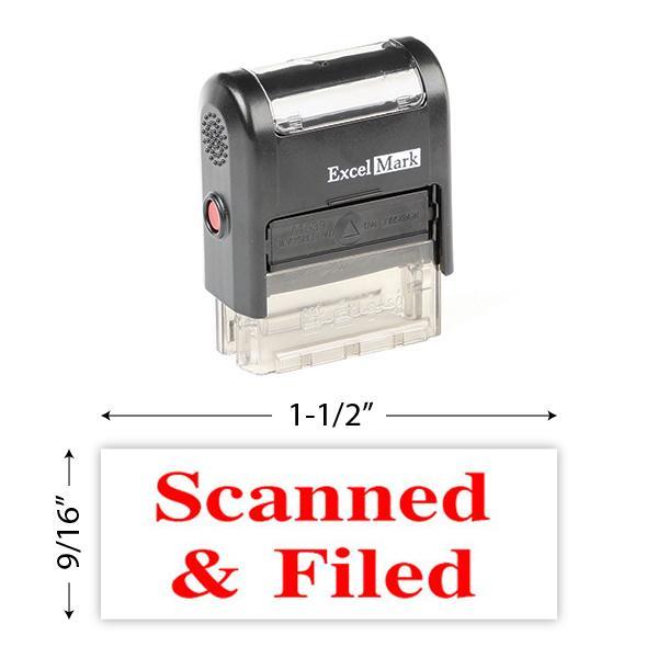 Scanned & Filed Stamp | ExcelMark