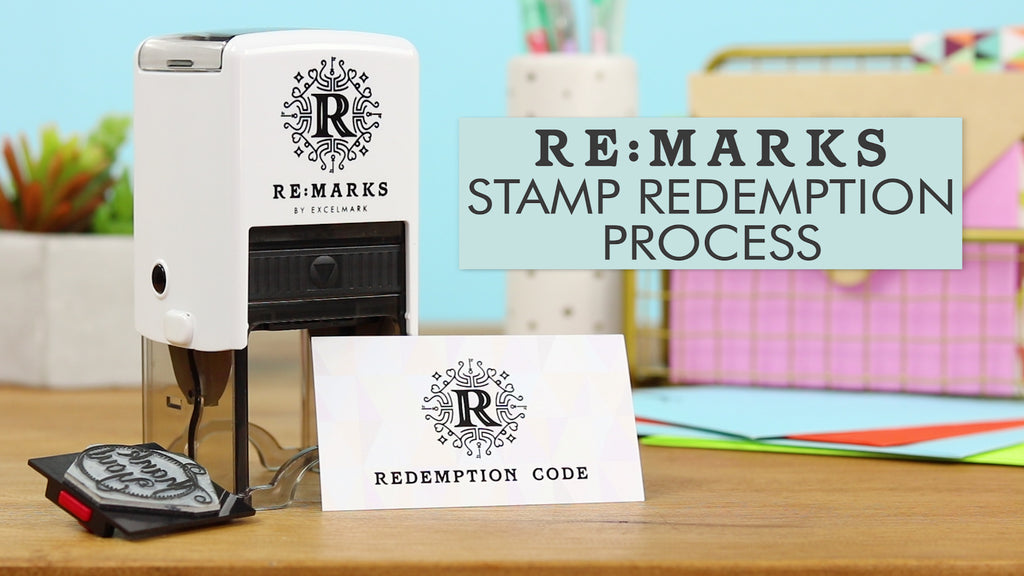 How to Redeem a Re:Marks Die Plate | ExcelMark