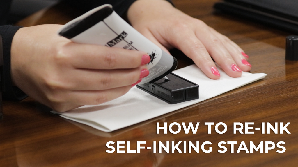 ExcelMark Self-Inking Stamp Tutorial | ExcelMark