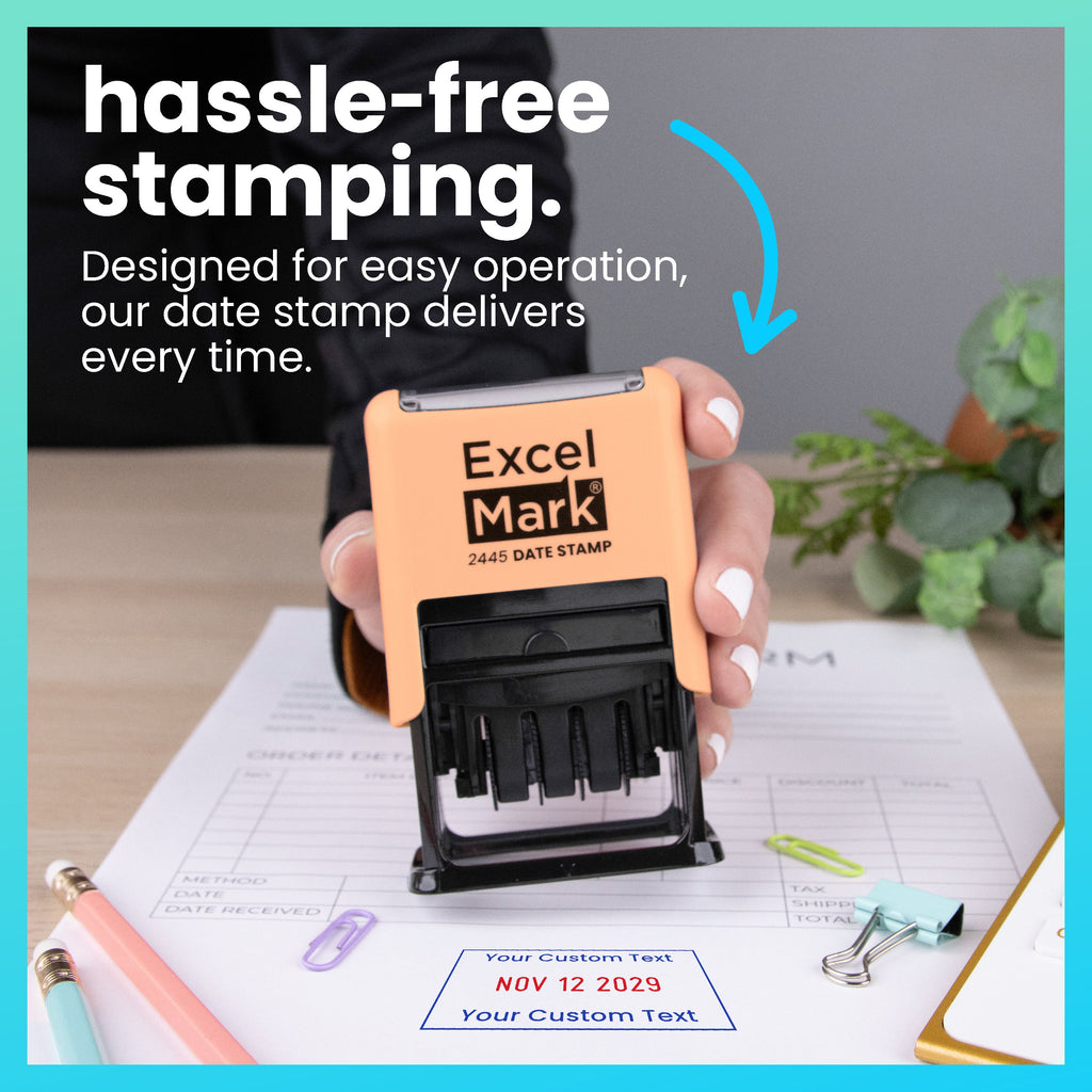 Custom Date Stamp | ExcelMark