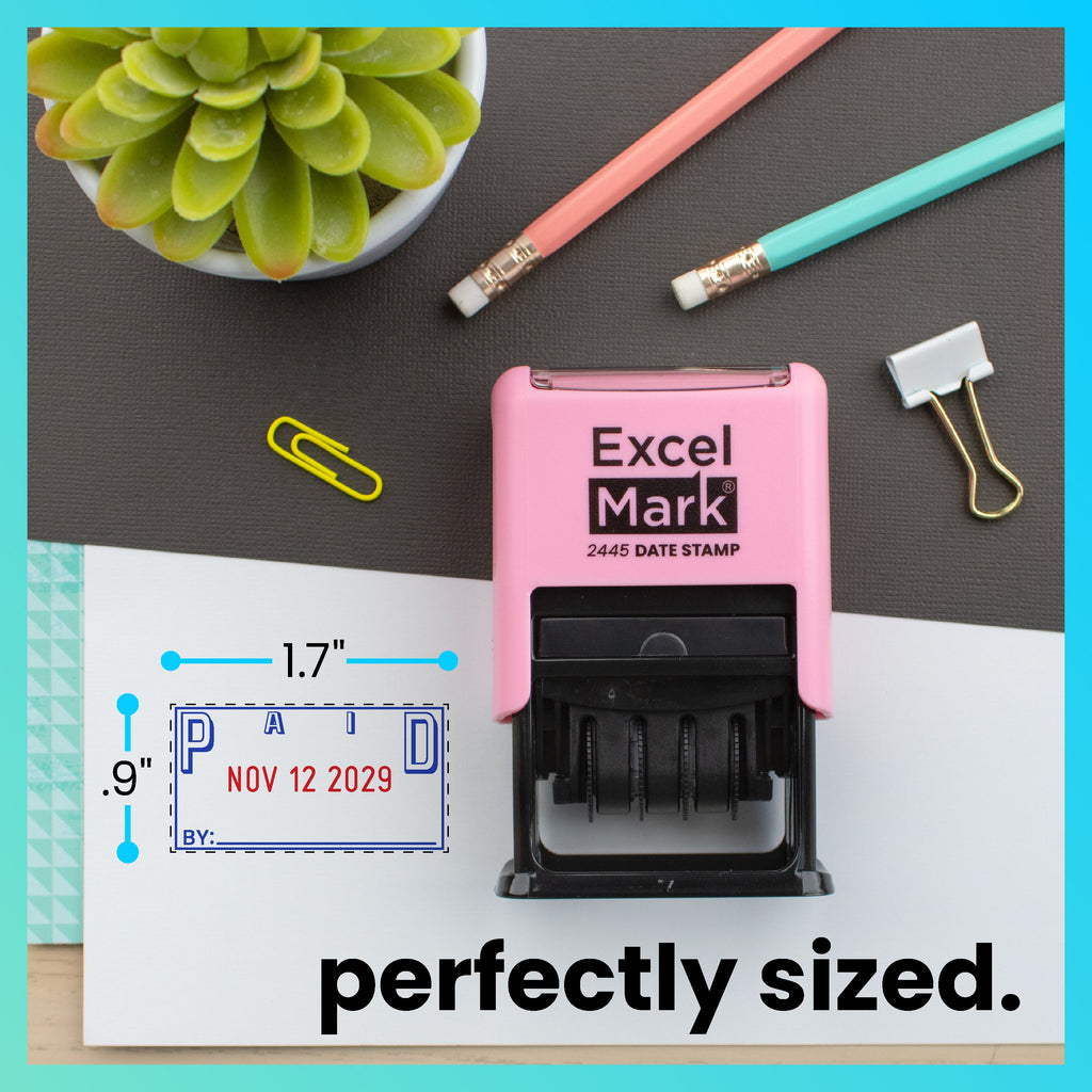 Paid Date Stamp | ExcelMark