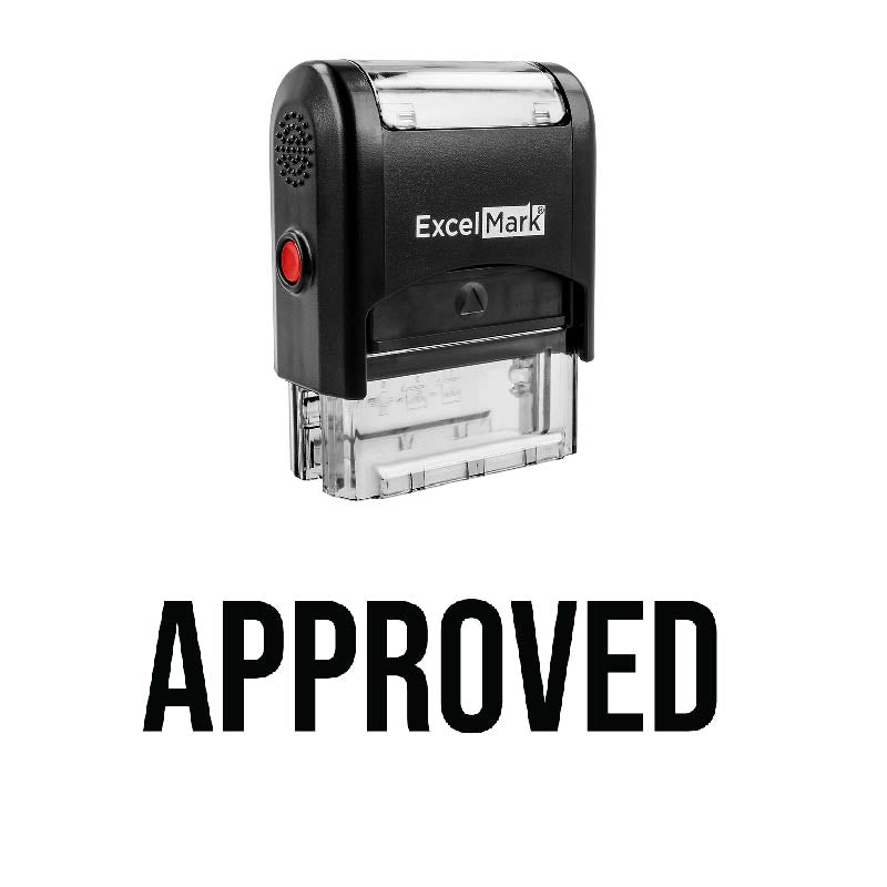 Sans-Serif APPROVED Stamp | ExcelMark