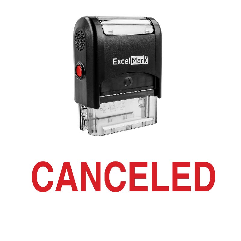 CANCELED Stamp | ExcelMark