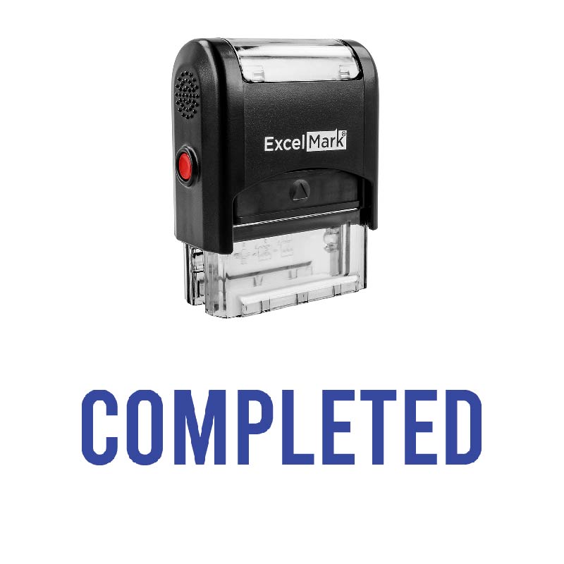 COMPLETED Stamp | ExcelMark