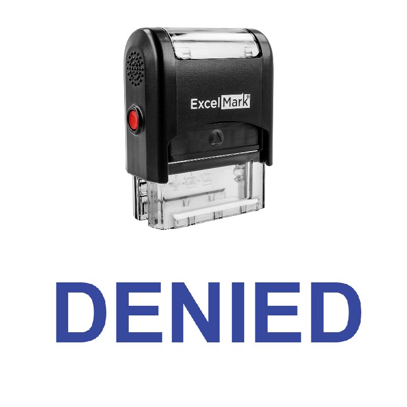 DENIED Stamp | ExcelMark