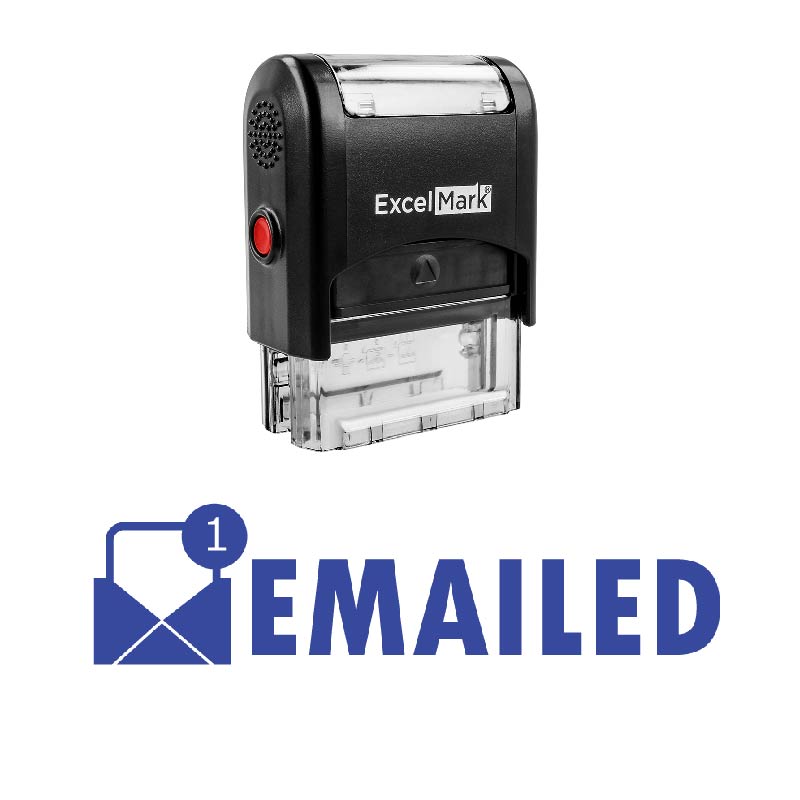 Notification Symbol EMAILED Stamp | ExcelMark
