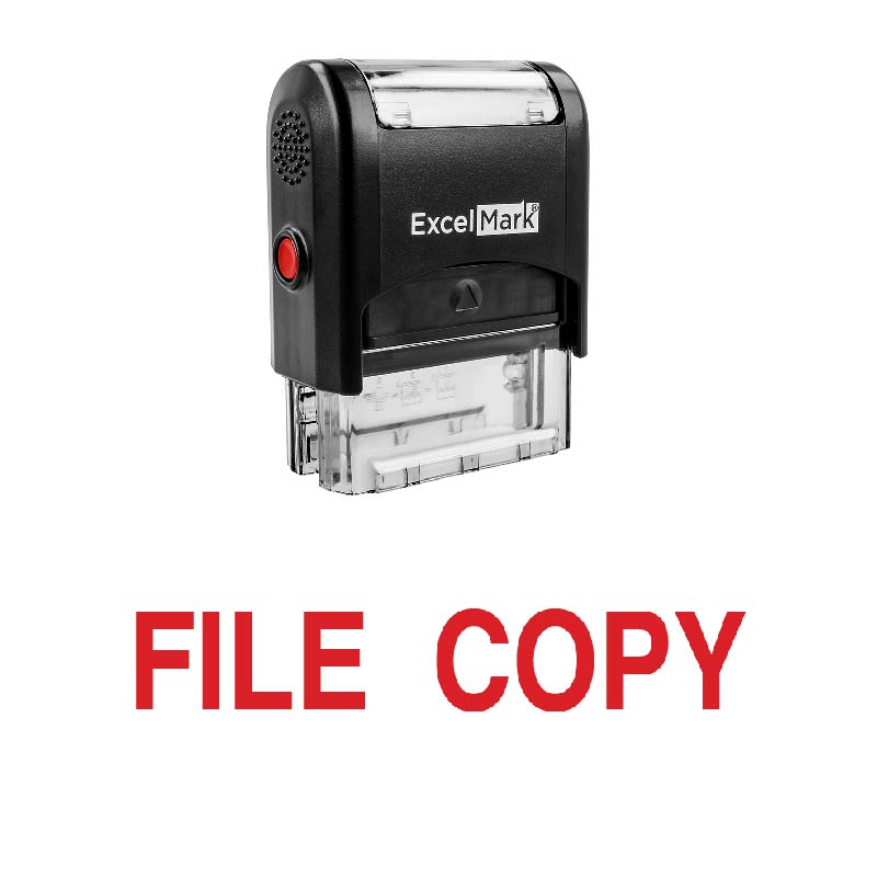 FILE COPY Stamp | ExcelMark