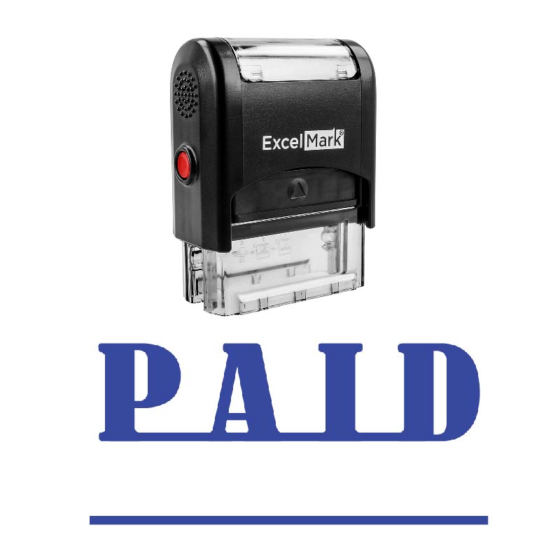 Line PAID Stamp | ExcelMark