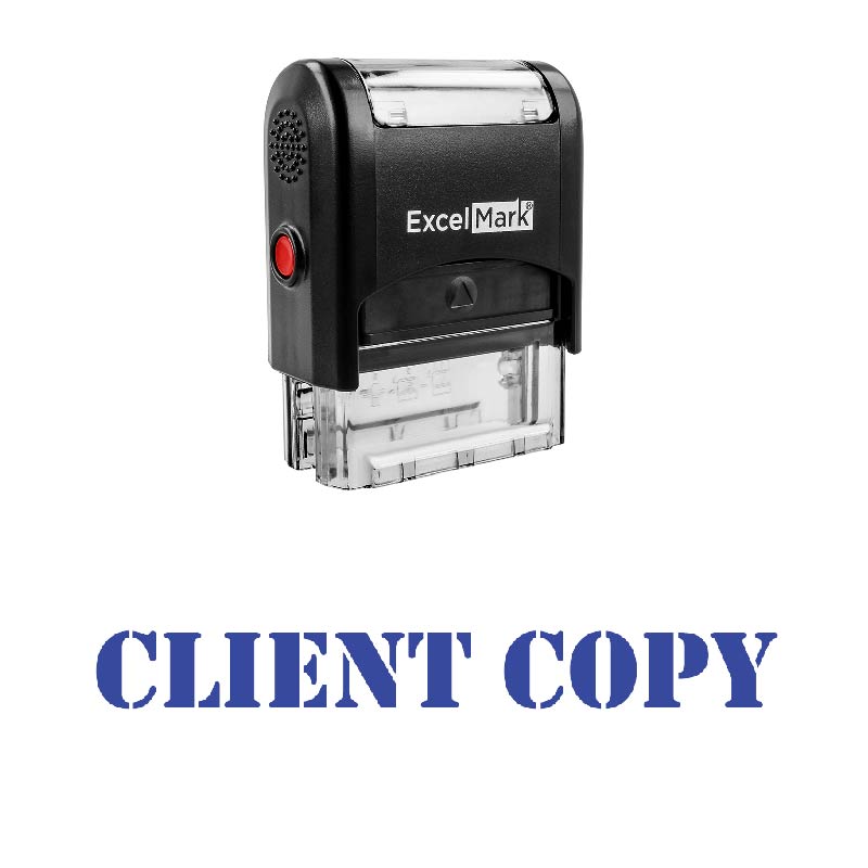 CLIENT COPY Stamp | ExcelMark
