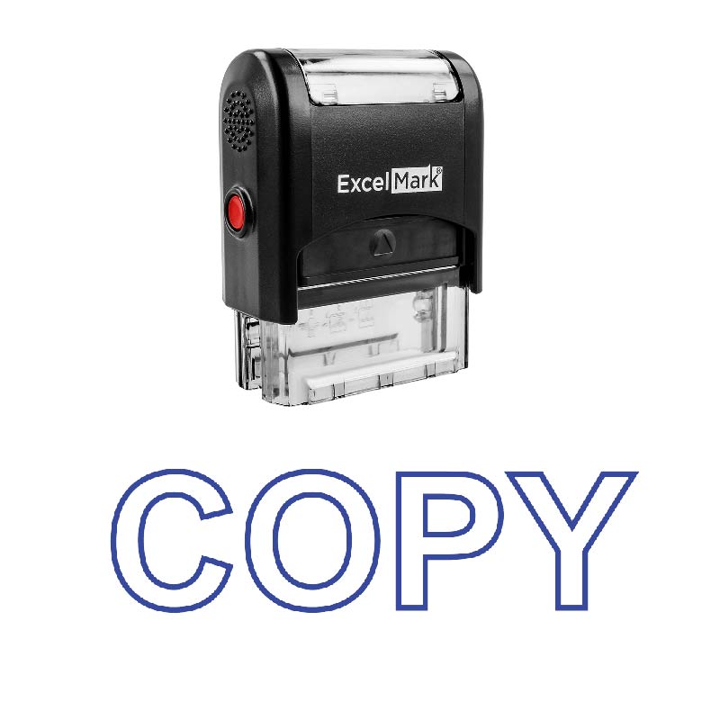 Outline COPY Stamp | ExcelMark