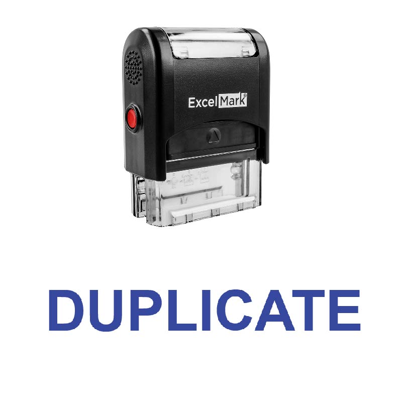 DUPLICATE Stamp | ExcelMark