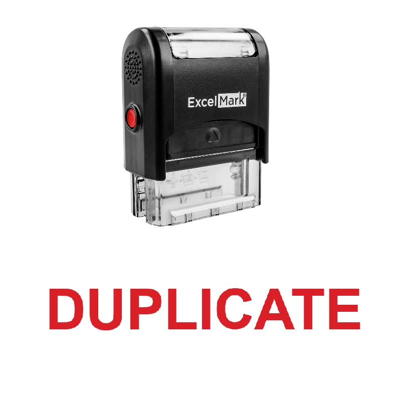 DUPLICATE Stamp | ExcelMark