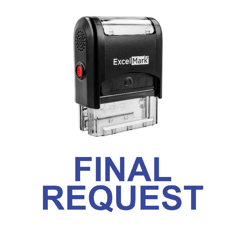 FINAL REQUEST Stamp | ExcelMark