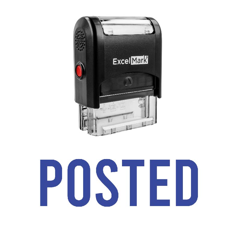Arial POSTED Stamp | ExcelMark