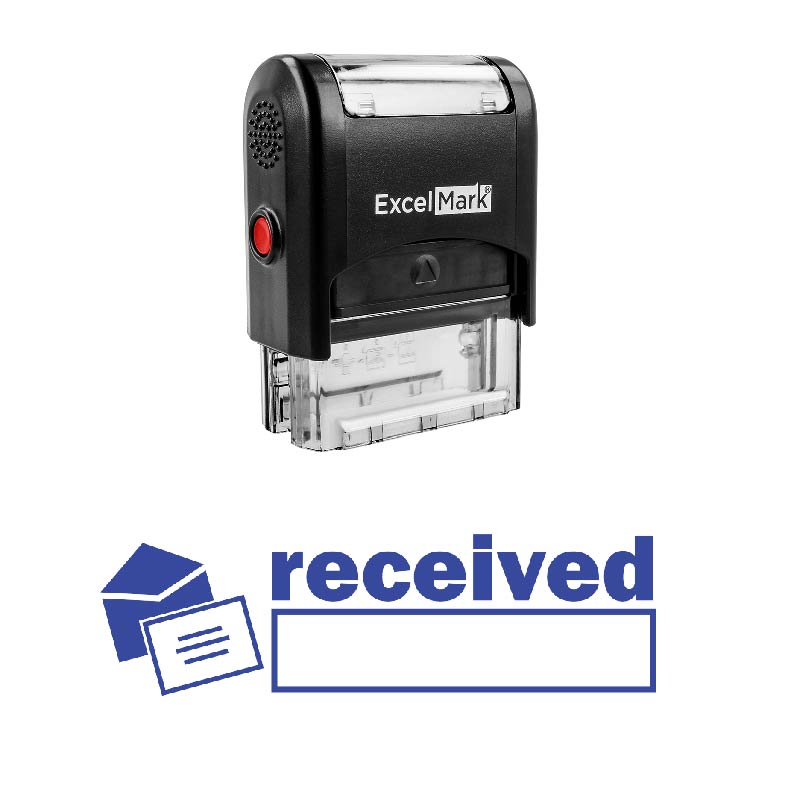 Mail Icon received Stamp | ExcelMark