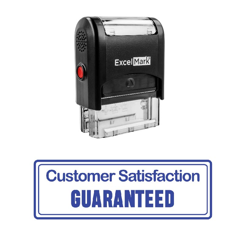 Customer Satisfaction GUARANTEED Stamp | ExcelMark