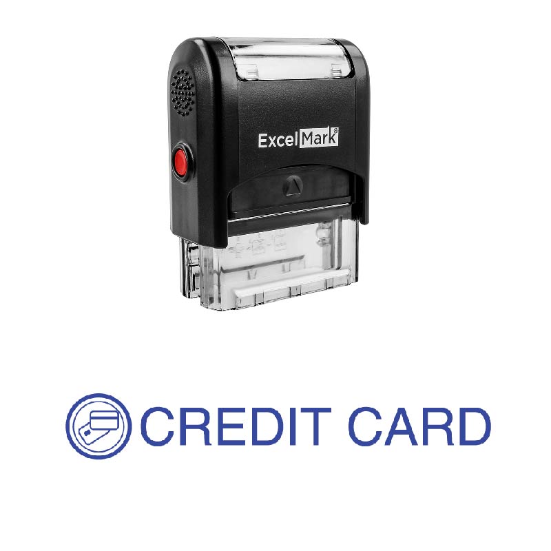 CREDIT CARD Stamp | ExcelMark