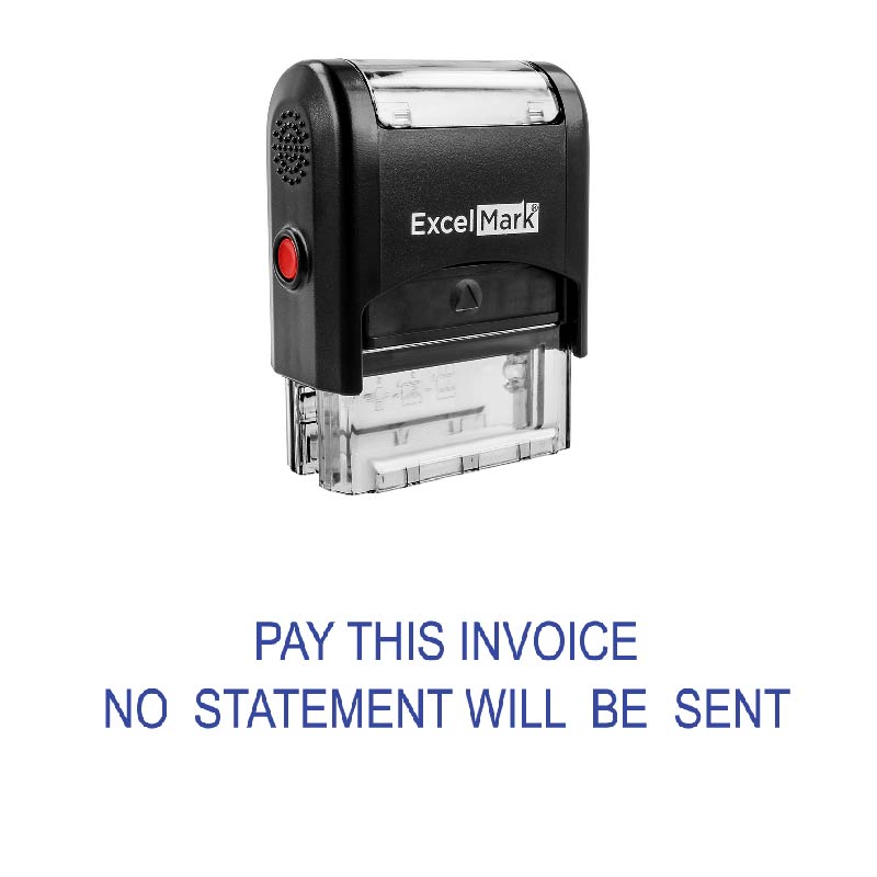 PAY THIS INVOICE Stamp | ExcelMark