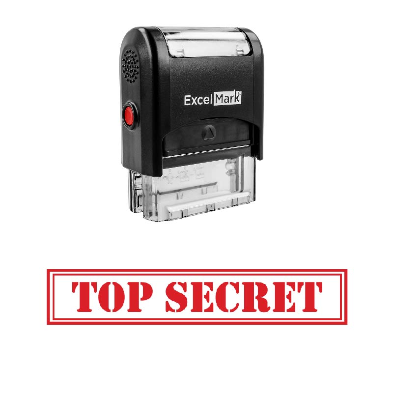 Stencil TOP SECRET Stamp | ExcelMark
