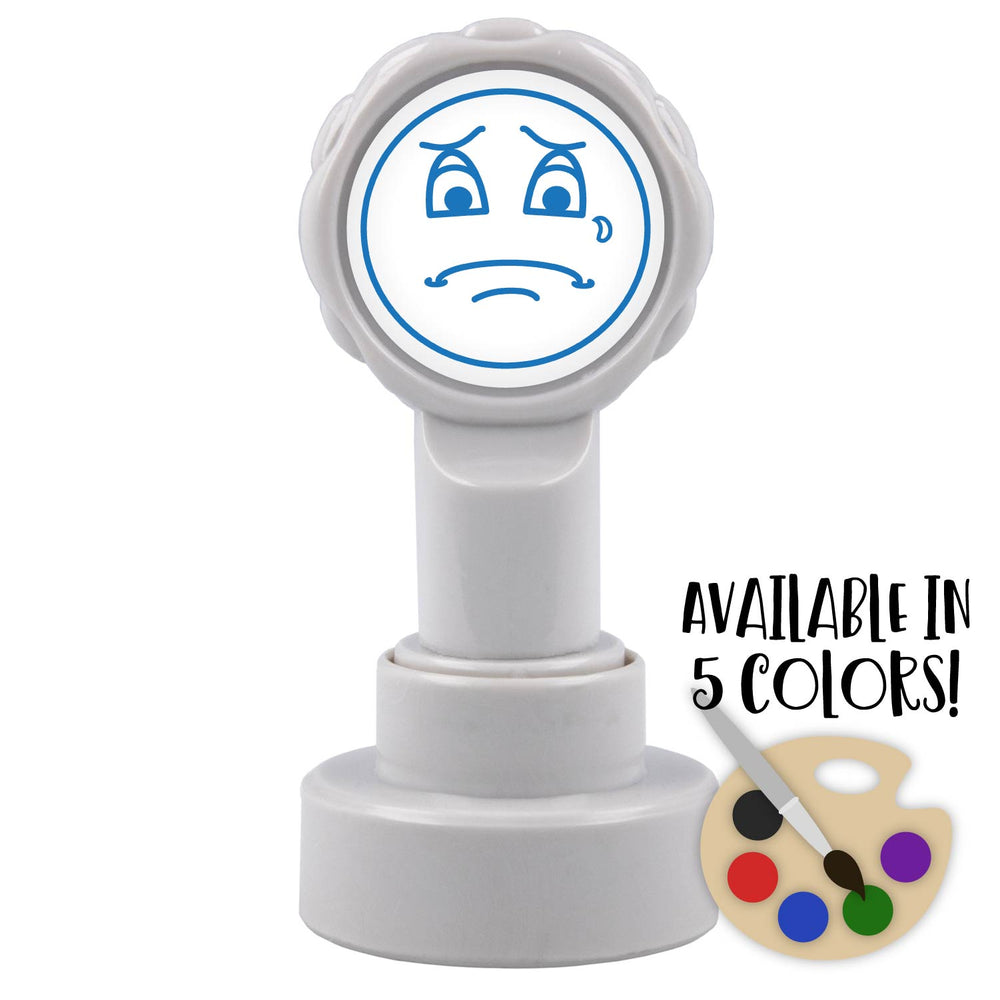 Sad Face Stamp | ExcelMark