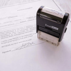 Self-Inking Signature Stamp | ExcelMark